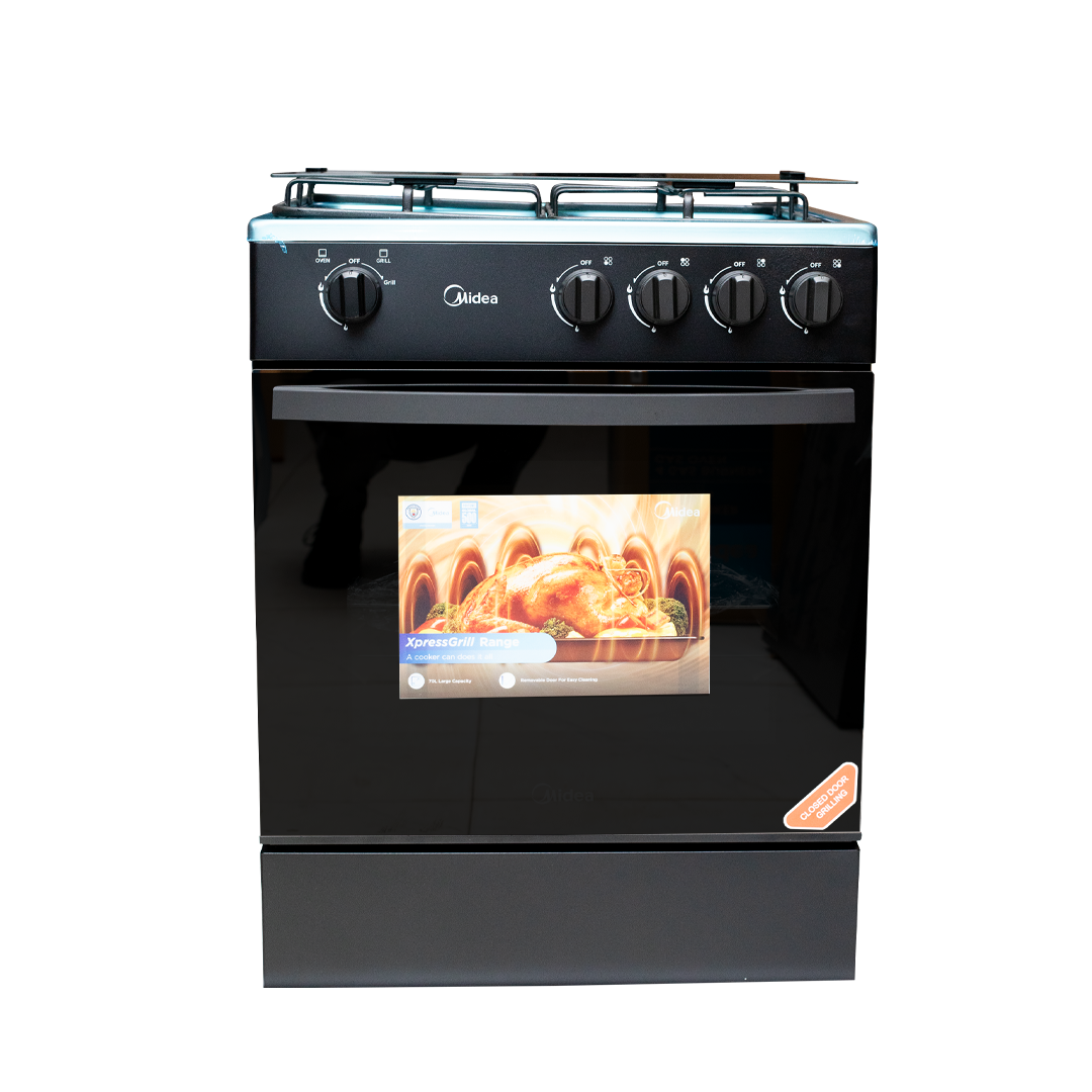 Midea 4 Burner Gas Cooker – Electroland Ghana Limited